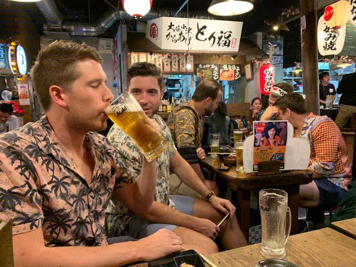Deep Food Tour and Bar Hopping in Namba - Discovering Hidden Gem Dishes