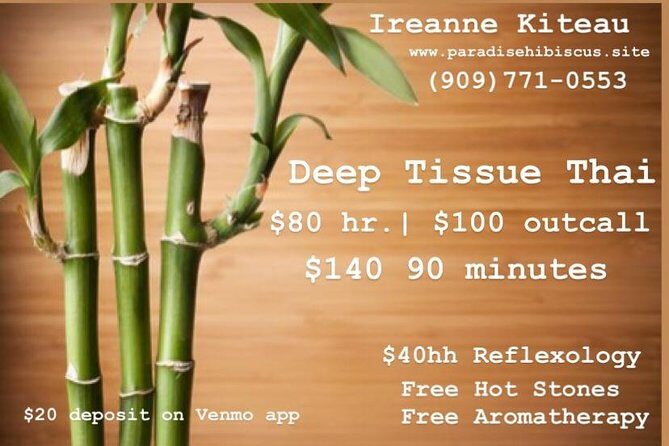 Deep Tissue Thai Massage - The Sum Up