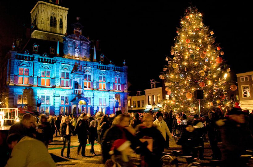 Delft: Christmas Walk with Oliebollen and Glühwein - The Itinerary in Detail