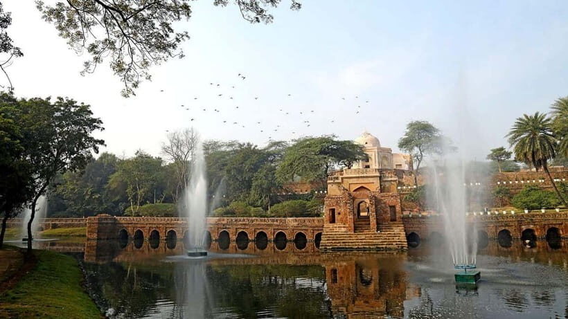 Delhi: Mehrauli Archaeological Park Tour with Hotel Pickup - Key Points