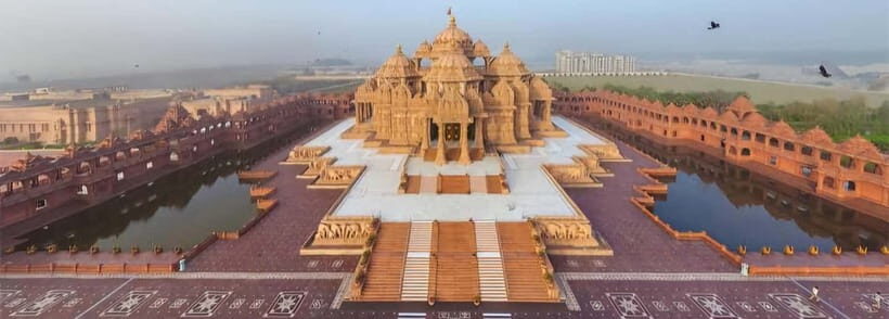 Delhi: Private City Tour with Lotus and Akshardham Temple - Key Points