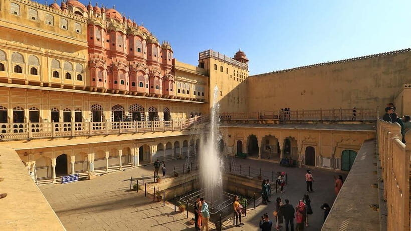 Delhi: Sameday Jaipur city Tour by car - The Journey Begins: Pickup and Travel