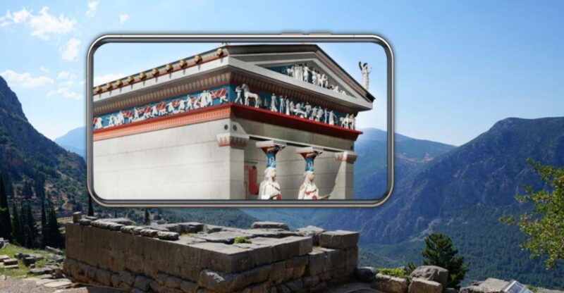 Delphi: Audiovisual self-guided tour with 3D models - A New Way to Experience Delphi