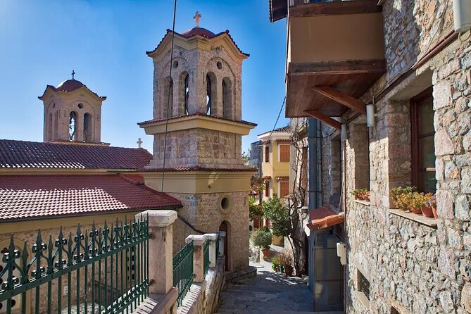 Delphi & Corycian oracle Leonidas & 300 Battlefield private tour - Lunch with a View