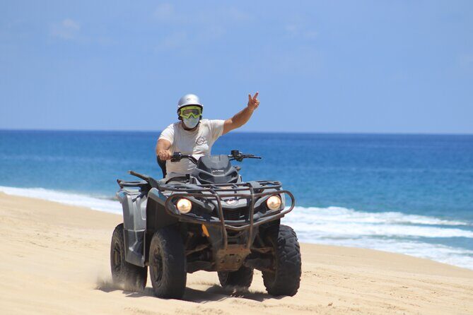 Desert 4x4 ATV Tour with Camel Ride Experience - Key Points