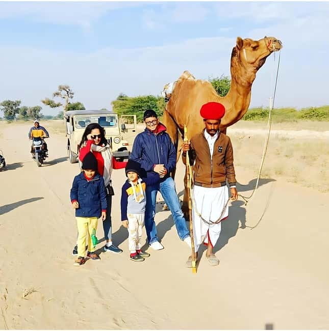 DESERT SAFARI CAMP OSIAN : Jeep & Camel safari - Key Points