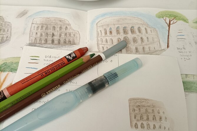 Design Your Own Postcard of Rome - Tour With Artistic Activity - Highlights of the Artistic Activity