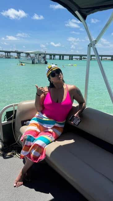 Destin: Crab Island Boat Adventure With Cruise Destin Bay - A Relaxed Day on the Water
