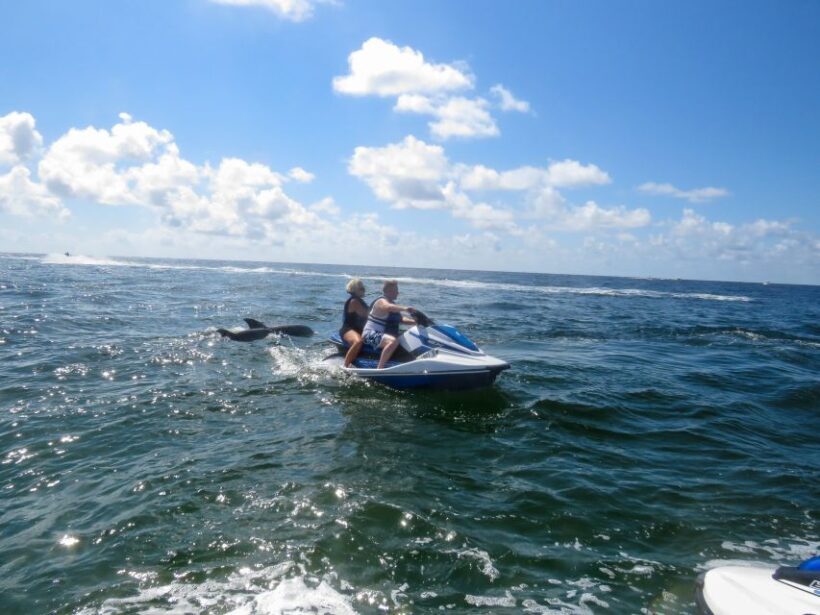 Destin: Crab Island Dolphin Watching Jet Ski Tour - What Travelers Say