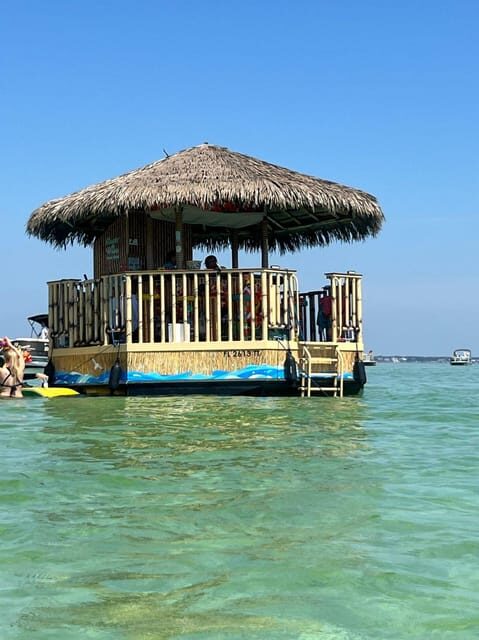 Destin: Sunset Crab Island & Dolphin Tour on Tiki Vessel - A Detailed Look at the Experience