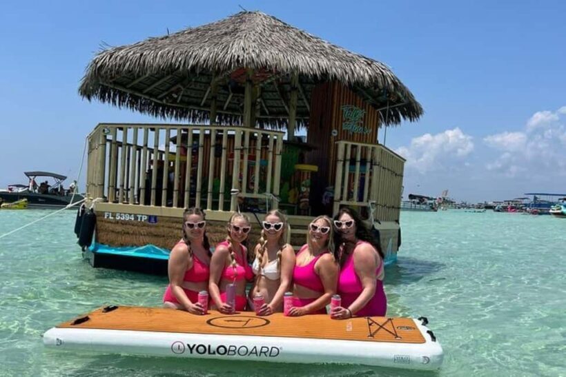 Destin: Sunset Crab Island & Dolphin Tour on Tiki Vessel - FAQ