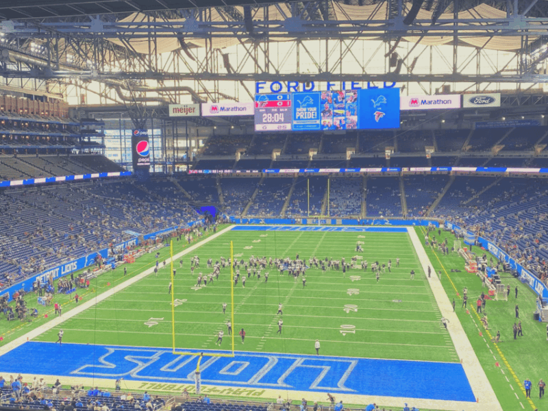 Detroit: Detroit Lions Football Game at Ford Field - The Venue: Ford Field
