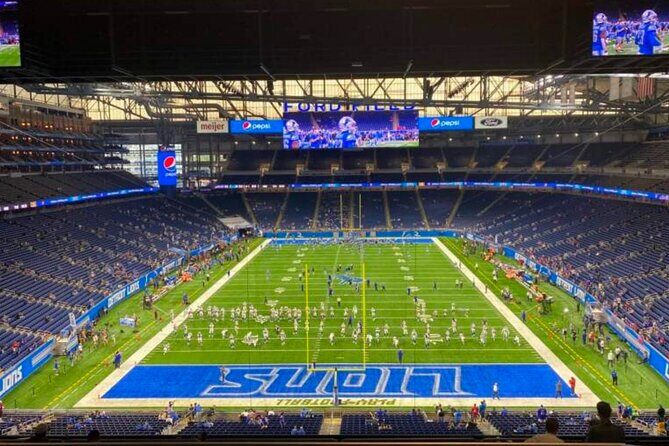 Detroit Lions Football Game Ticket at Ford Field - Discovering Ford Field and the Lions Atmosphere