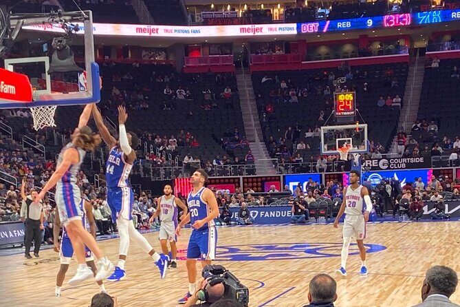 Detroit Pistons Basketball Game Ticket at Little Caesars Arena - A Deep Dive into the Pistons Game Experience