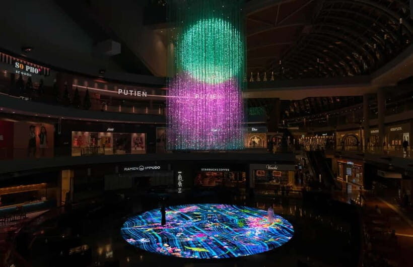 Digital Light Canvas by teamLab at Marina Bay Sands - Is It Worth the Price?