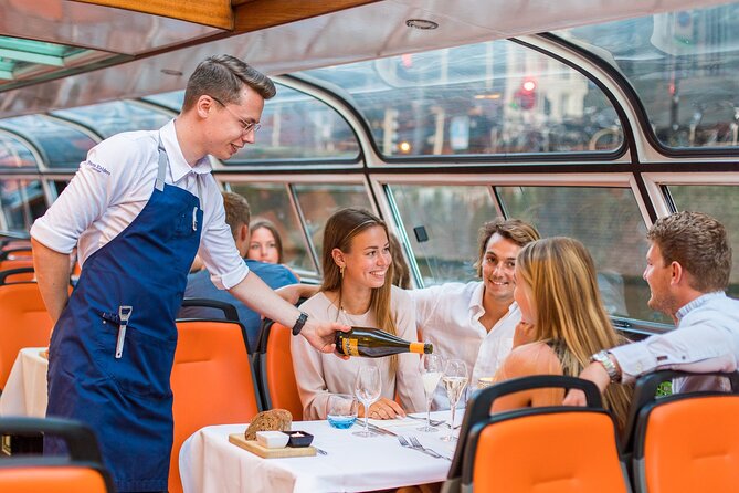 Dinner Canal Cruise Amsterdam: 4-Courses Including Drinks - Dining Options and Meal Details