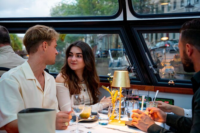 Dinner Canal Cruise Amsterdam: 4-Courses Including Drinks - Meeting Point and Logistics