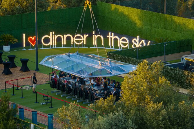 Dinner in the Sky Dubrovnik - Dine 50M Above Ground - Convenient Meeting and Transportation