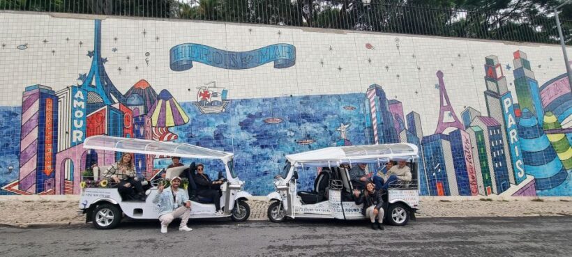 Discover beautiful Lisbon aboard a tuk tuk - Exploring Lisbon in a Unique Way