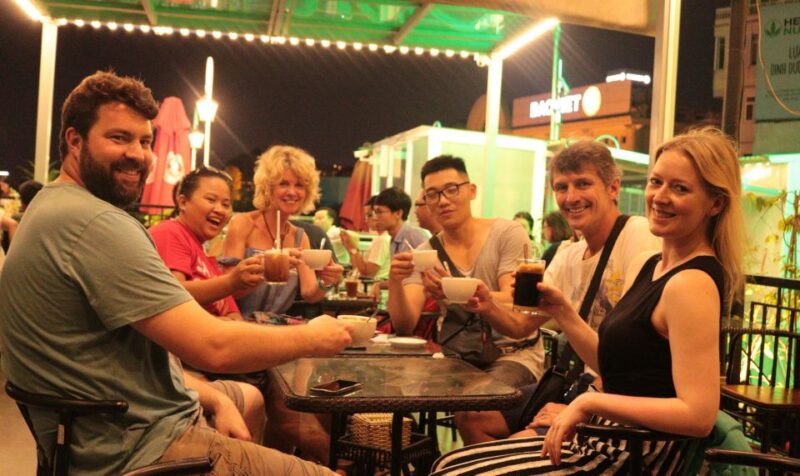 Discover Hanoi's Street Food by Night & Mini Class Coffee - Detailed Breakdown of the Itinerary
