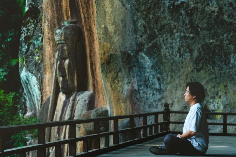 Discover Inner Peace at Fukoji Temple: Meditation Experience - Finding Inner Calm Through Ajikan Meditation