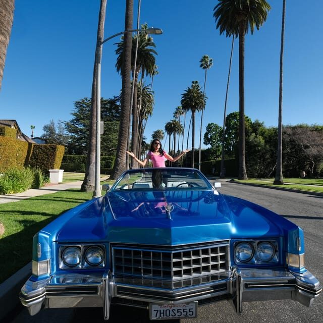 Discover LA in a 1973 Cadillac Eldorado convertible - Key Points