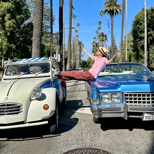 Discover LA in a 1973 Cadillac Eldorado convertible - Key Points
