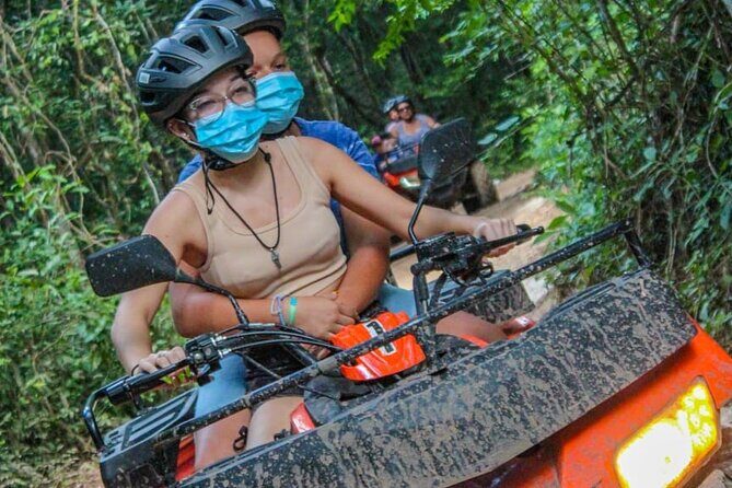 Discover the Adrenaline with Atvs ziplines single and a real Mayan cenote - The Sum Up