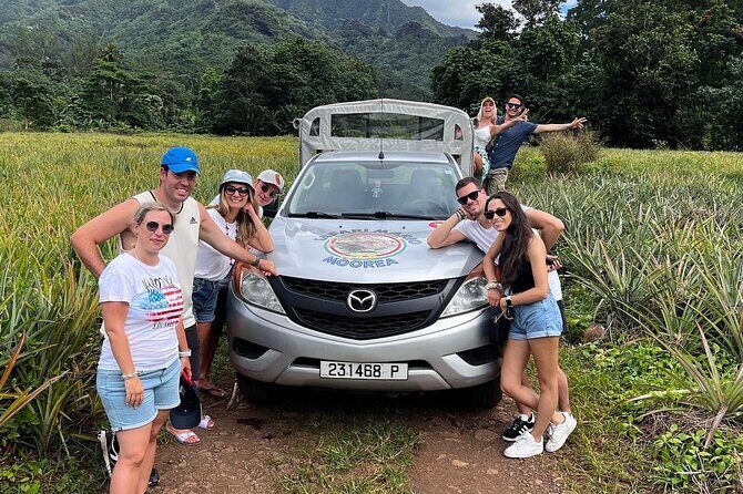 Discovering Moorea from Tahiti in 4x4 with the Ferry Terevau - Key Points