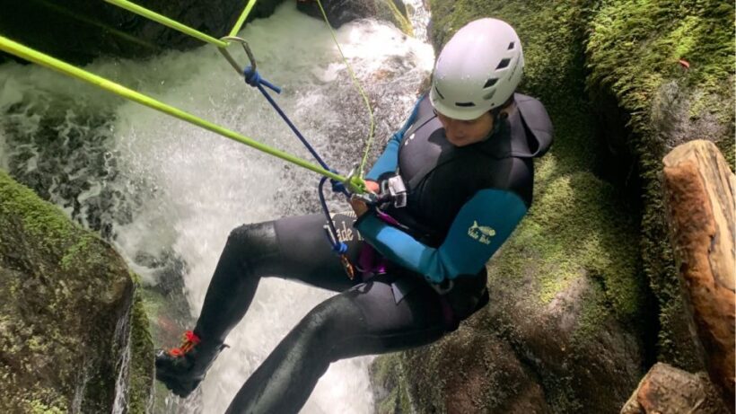 Dollar: Discover Canyoning near Edinburgh - Learning New Skills in an Encouraging Environment
