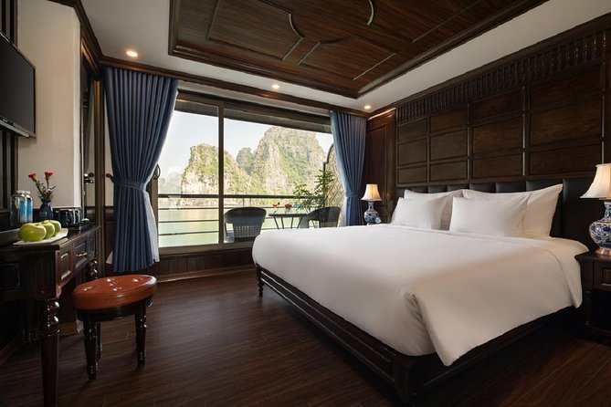 Doris Cruise 5 star cruise 2 days visiting Halong Bay Lan Ha Bay private balcony - What Makes This Cruise Stand Out?