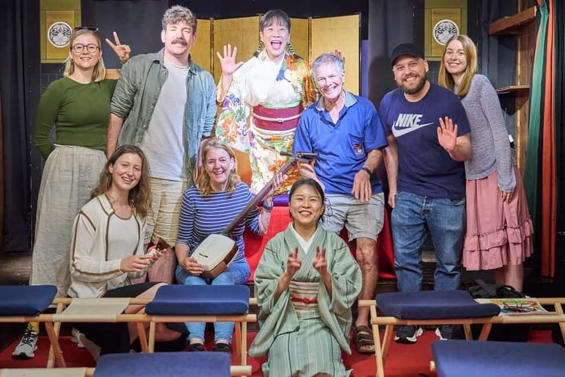 Dotonbori: English Rakugo & Tsugaru Shamisen Show & Workshop - A Deep Dive Into the Experience