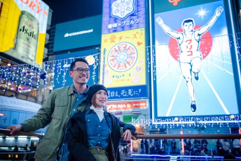 Dotonbori Neon Lights Scapes - Photo Shooting in Dotonbori - Capturing Iconic Landmarks and Hidden Gems