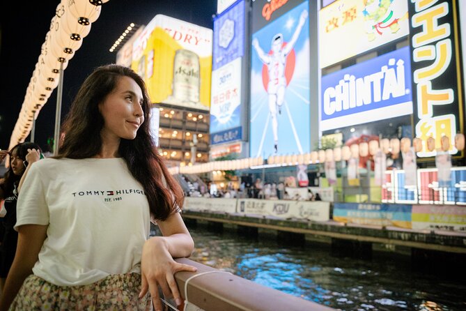 Dotonbori Neon Lights Scapes - Photo Shooting in Dotonbori - Capturing the Iconic Glico Running Man