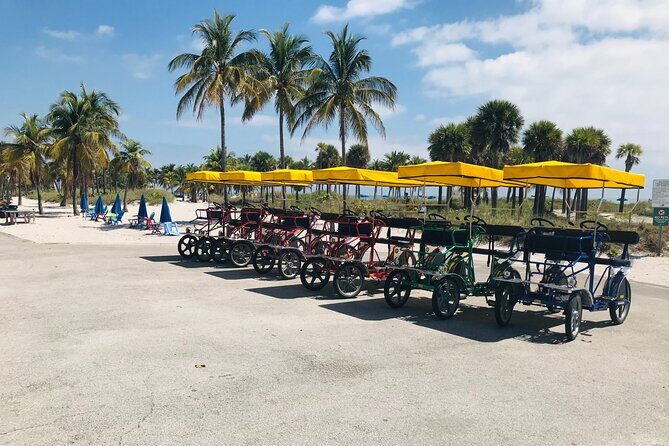 Double Quadricycle/Surrey Rental at Crandon Park - Frequently Asked Questions