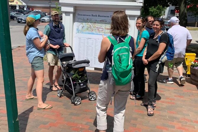 Downtown Bath, Maine and The City of Ships Walking Tour - Key Points
