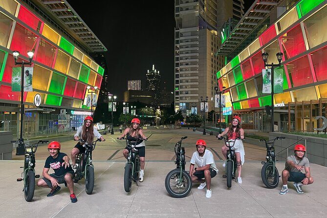 Downtown Dallas Night Sightseeing 2 Hour E-Bike tour - FAQs