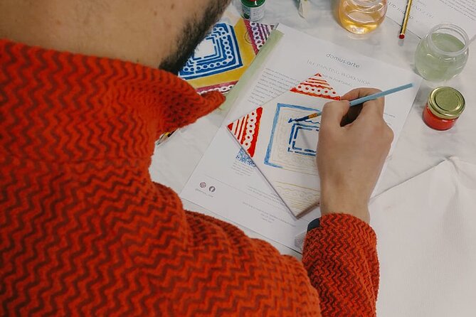 Downtown Porto Tile-Painting Workshop With Porto Wine – Bainharia - Hands-On Tile Painting Experience