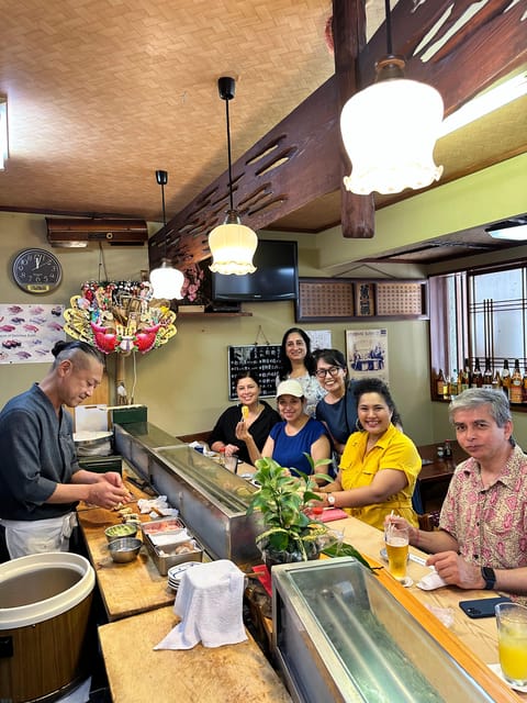 Downtown Tour: Sushi Experience, Edo Museum, Garden Tour - Sushi Experience