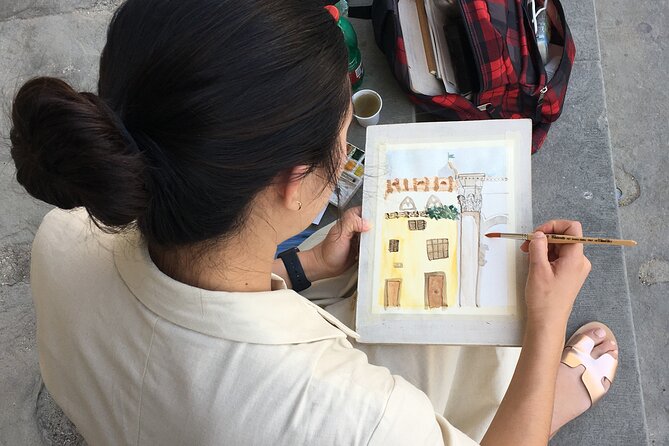Drawing and Watercolor Workshop in the Heart of Florence - Whats Included