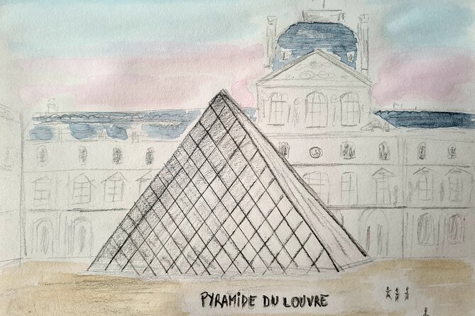Drawing Workshop/Creative Notebook & Cultural Walk in the Tuileries - What to Expect During the Experience