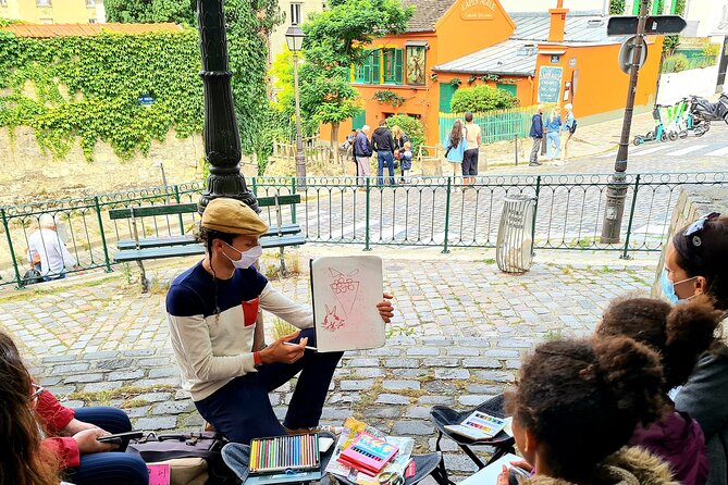 Drawing Workshop / Creative Notebook During an Unusual Walk in Montmartre - The Workshop Experience: Engaging With Art and Culture