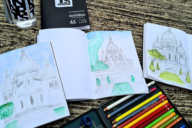 Drawing Workshop / Creative Notebook During an Unusual Walk in Montmartre - Participant Feedback: What to Expect
