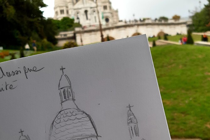 Drawing Workshop / Creative Notebook During an Unusual Walk in Montmartre - Accessibility and Practical Information