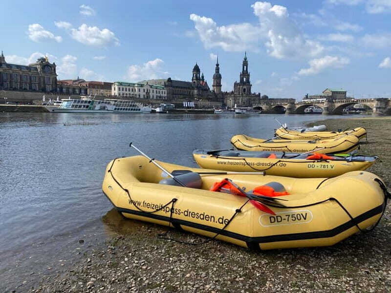 Dresden: Bootstour im Schlauchboot von Loschwitz -Altstadt - A Closer Look at the Dresden Inflatable Boat Tour