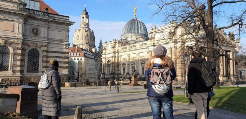 Dresden: Guided City Walk and Panometer Entrance Ticket - The Amazon Panorama at the Panometer