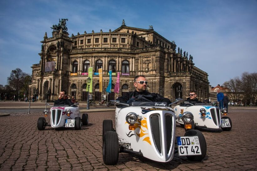Dresden: Hot rod city tour - sightseeing with an adrenaline factor - What to Expect from the Tour