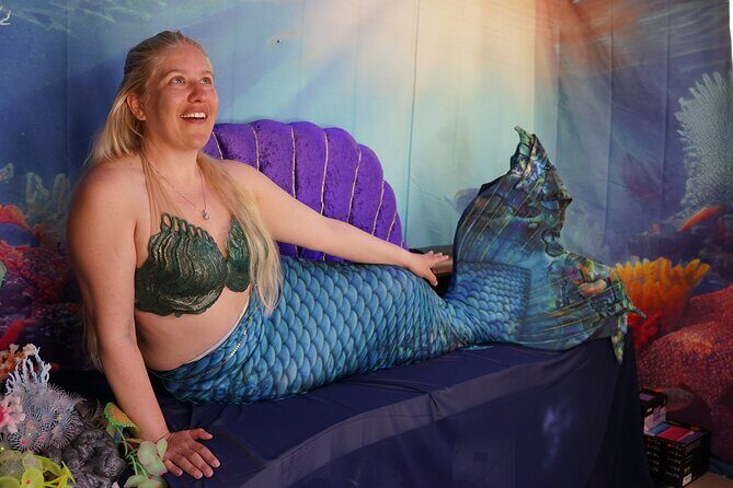 Dress up experience like a Mermaid in Avalon - An Authentic Mermaid Makeover in Avalon