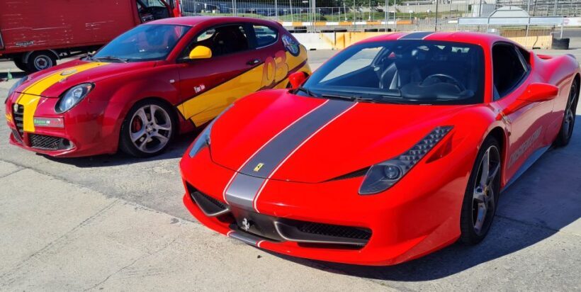 Drive a Ferrari 458 AND Alfa Romeo on a Race Track inc Video - The Experience: What’s It Like to Drive a Ferrari 458 and Alfa Romeo MiTo?