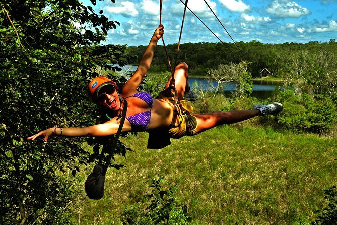 Drive an Atv shared, swim in a Cenote and ziplines in the Cancun - A Closer Look at the Experience
